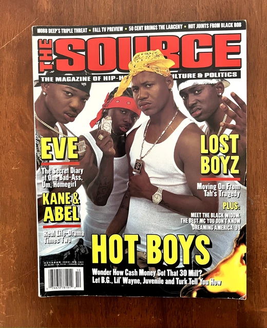 THE SOURCE MAGAZINE - Hot Boys Lost Boyz Eve Kane & Abel October 1999 ...