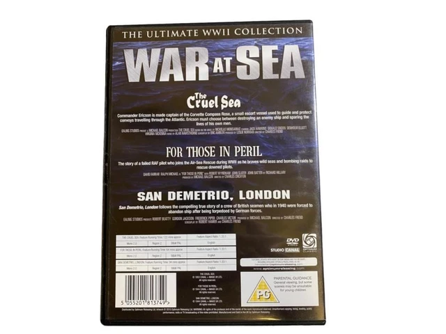 WAR AT SEA DVD Drama David Farrar £8.05 - PicClick UK
