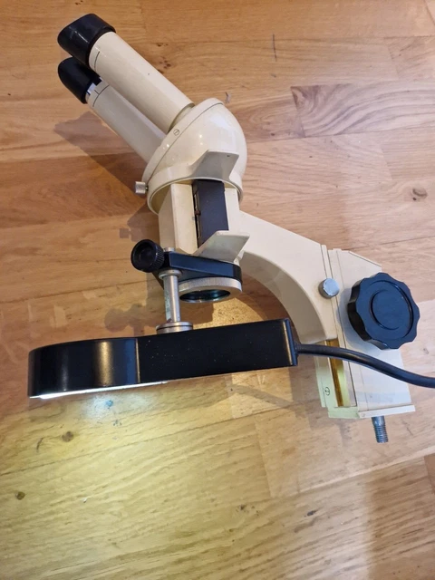 WILD HEERBRUGG M4 binocular stereo microscope SWISS MADE vintage loupe ...