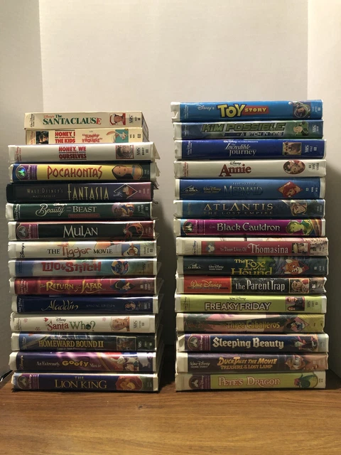 DISNEY LOT 30 VHS Tapes Used See Description £53.53 - PicClick UK