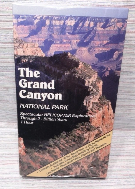 THE GRAND CANYON National Park VHS Travelogue Documentary New SEALED £1 ...