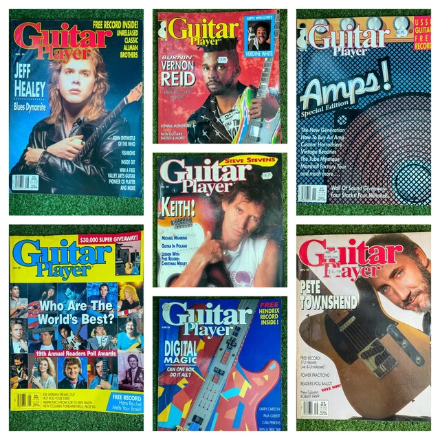 GUITAR PLAYER MAGAZINES 1988, 1989 $13.95 - PicClick AU