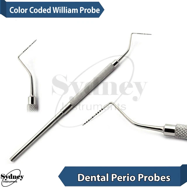 DENTAL EXAMINATION PROBE 9 Explorer Periodontal Diagnostic Cleaning ...