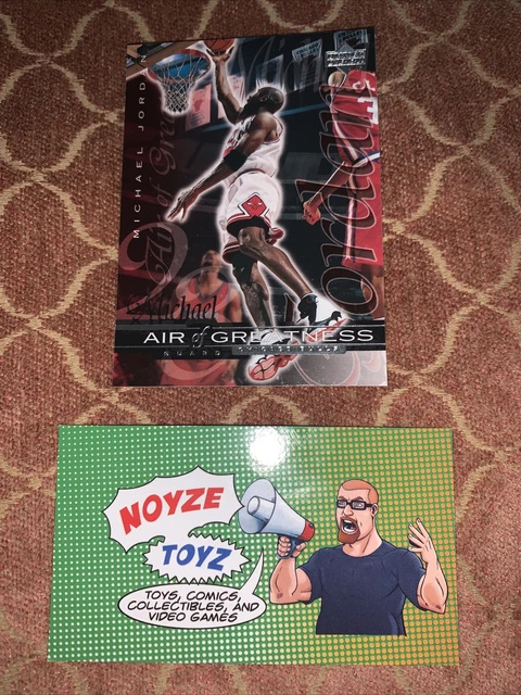 CARTE DE LA Cour Michael Jordan 1999-00 Pont Supérieur Air De Grandeur ...