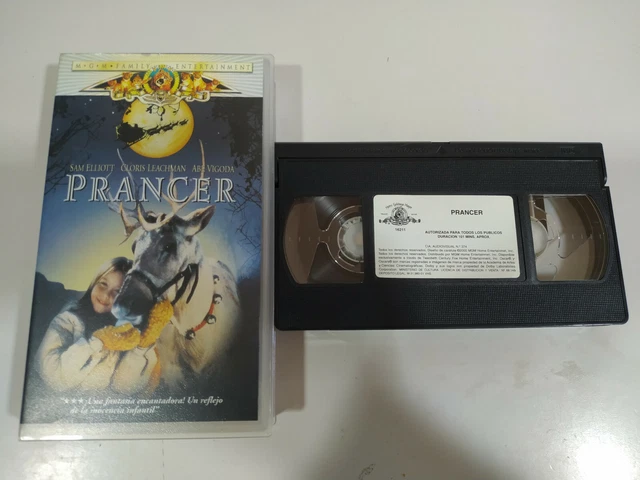 PRANCER SAM ELLIOTT Abe Vigoda - VHS Spanish Tape - 2T £24.02 - PicClick UK