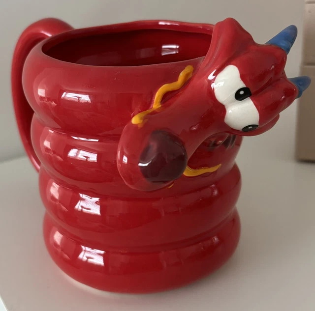 DISNEY MULAN MUSHU Dragon 3D Mug Never Used £5.00 - PicClick UK