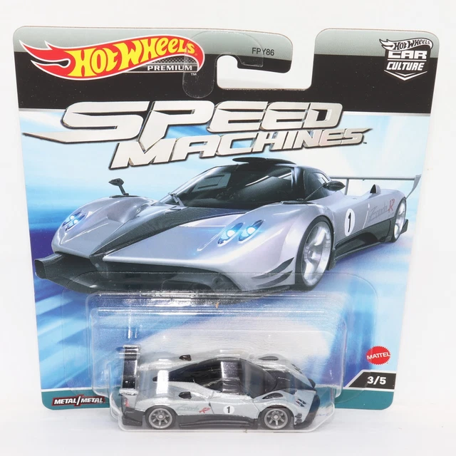 HOT WHEELS CAR Culture Speed Machines Pagani Zonda R 1:64 Die-cast ...