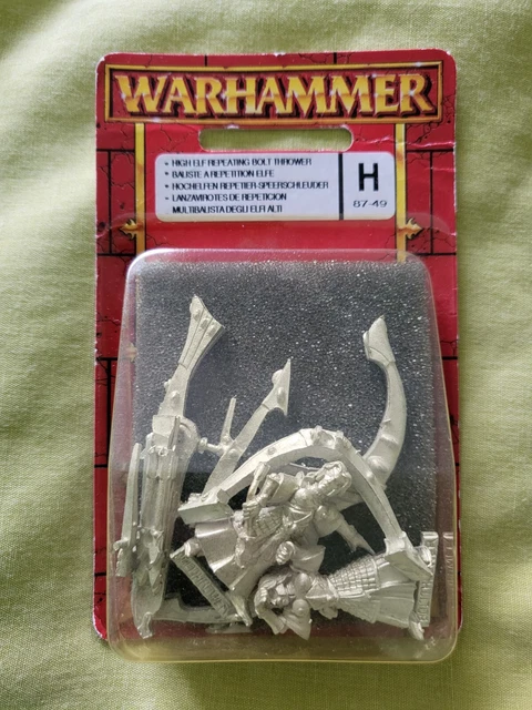 GAMES WORKSHOP WARHAMMER High Elf Eagle Claw Bolt Thrower BNIB OOP £30. ...