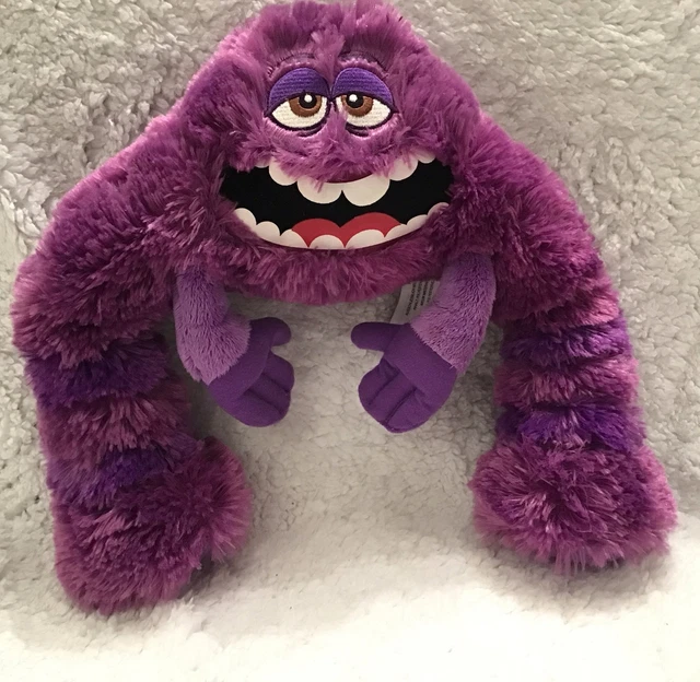 DISNEY PIXAR MONSTERS University Art Plush Teddy 30cm X 30cm £5.00 ...