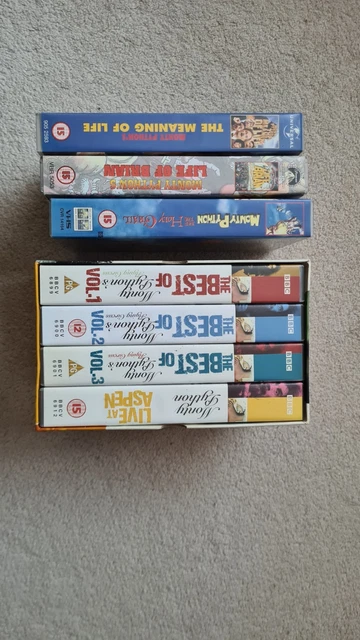 MONTY PYTHON - Best Of Flying Circus Boxset Plus 3 Films - PAL VHS job ...