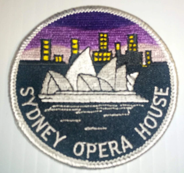 VINTAGE SYDNEY OPERA House Australia Patch Badge Crest $14.00 - PicClick CA