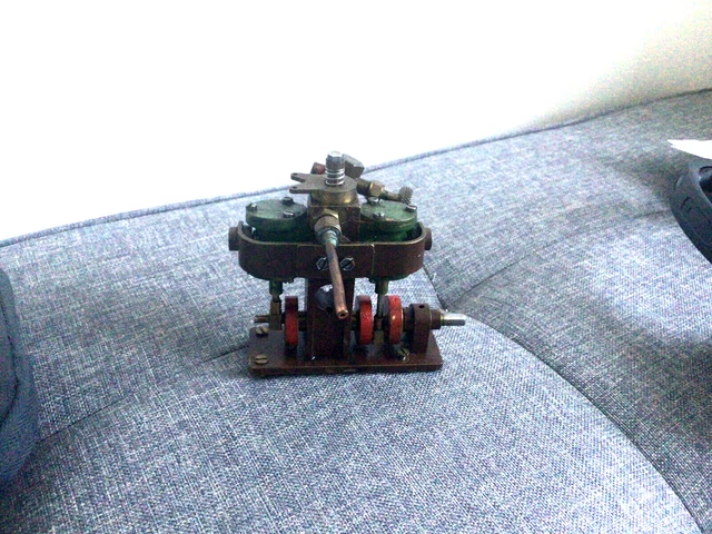 LIVE STEAM STUART small puffin Marine Type Twin Cylinder Engine. £87.56 ...