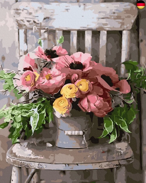 LUKFUN MALEN NACH Zahlen für Erwachsene, DIY Ölgemälde Malen nach Zahlen Kit – B EUR 18,00 ...