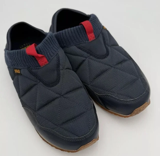 TEVA MEN'S REEMBER Ember Moc Total Eclipse Blue Slip On Shoes 1125472 ...