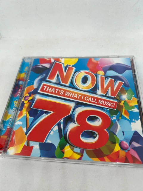 NOW THAT'S WHAT I Call Music! CD Now 78 2 Disc Set Case Excellent ...