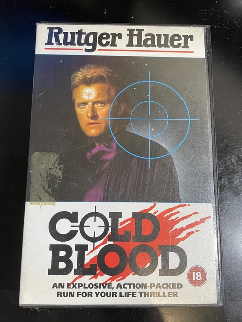COLD BLOOD - Rutger Hauer VHS Video Tape - Big Box £10.00 - PicClick UK