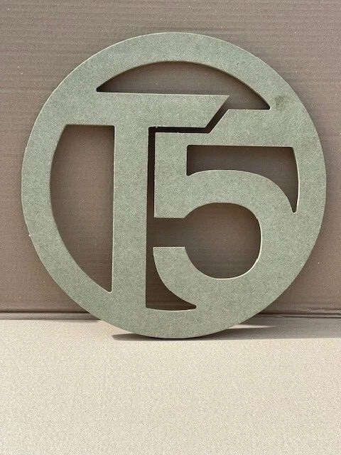 LARGE WOODEN VW T5 Logo (9mm MRMDF) Craft Extra Large Signs Man Cave ...