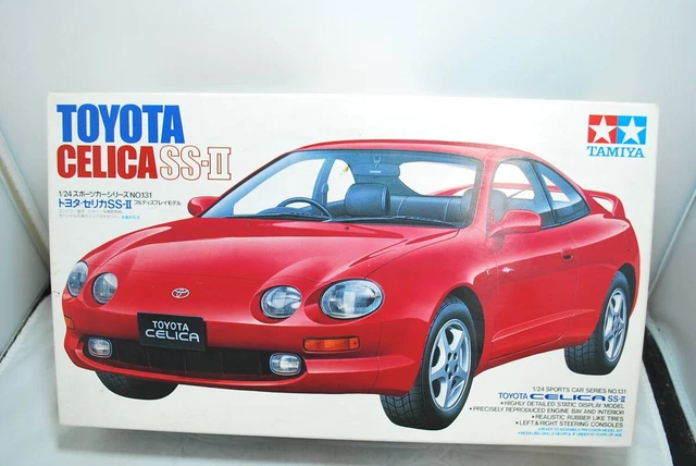 TAMIYA 1/24 TOYOTA Celica ST202 SS-II Model Kit Full Display Engine ...