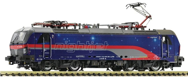 FLEISCHMANN 739281 LOCOMOTIVE Électrique 1293 200 Nightjet Voie N EUR ...