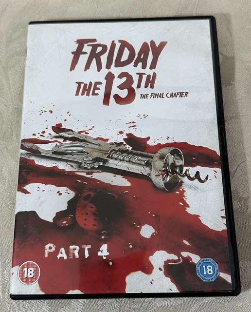 FRIDAY THE 13TH - Part 4 - Final Chapter - Kimberley Beck - DVD £14.99 ...