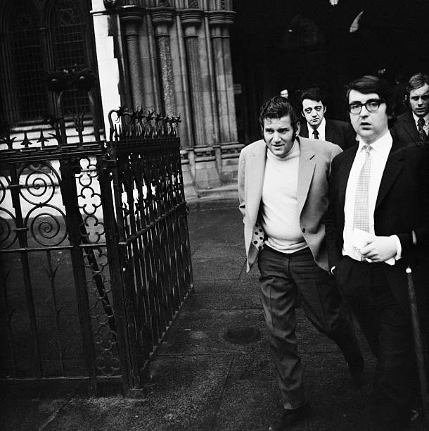 BUSINESSMAN ALLEN KLEIN , manager of the Beatles, outside the Roya- Old ...