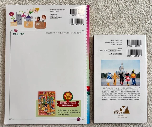 TOKYO DISNEY RESORT Complete Guide 2024-2025 Land & Sea Tips Book £35. ...