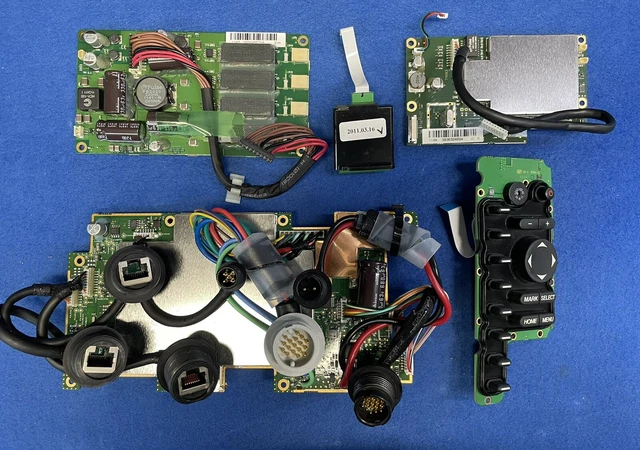 GARMIN GPSMAP 4008/4208 Working Parts: CPU & Connector Boards, Keypad ...