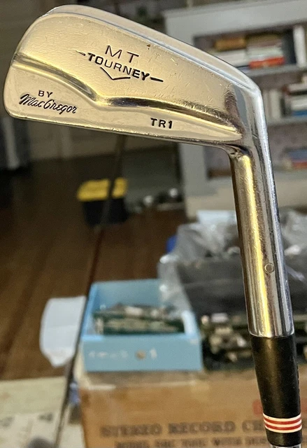 MACGREGOR MT TOURNEY Modello TR1 Impugnatura originale 3 ferri! Mazza da golf vintage uomo RH ...