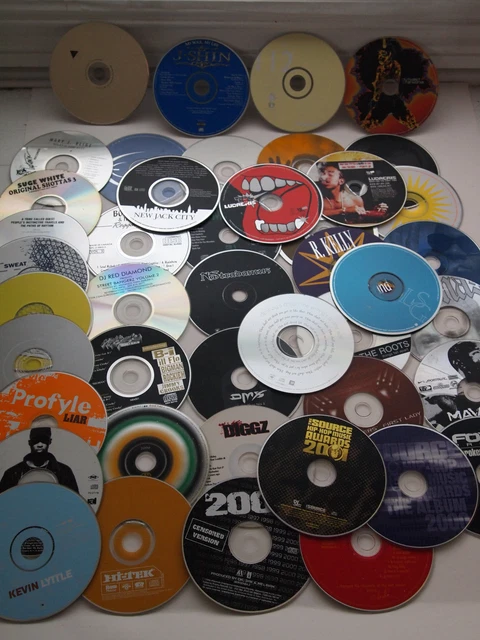 44PC RAP HIP-HOP R&B Soul CD's, 90s and 2000s NAS LL COOL J Dre R ...