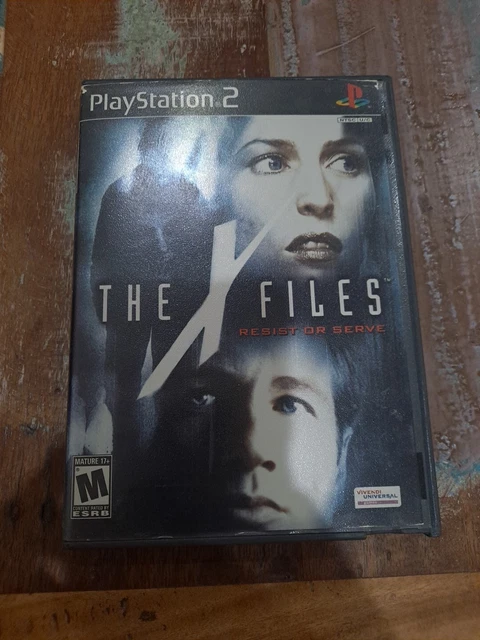 PLAYSTATION 2 PS2 The X-Files Resist or Serve Complet avec Manuel 2004 ...