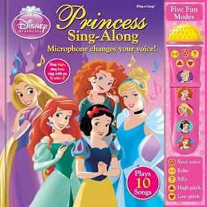 DISNEY PRINCESS: PRINCESS Sing-Along - Board book, by Pi Kids ...