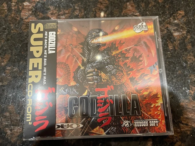 PCE WORKS GODZILLA PC Engine Turbo DUO Grafx Super CD Rom in U.S. EUR ...