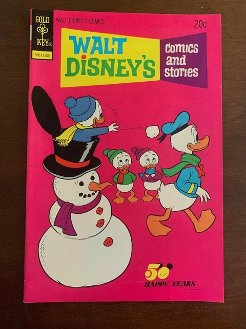 GOLD KEY COMICS - Walt Disneys Comics And Stories #401 - February 1974 ...