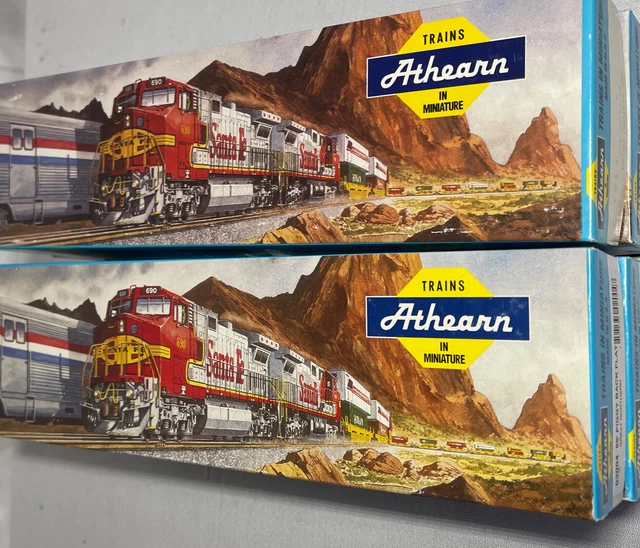 LOT OF 7 Vintage Athearn HO Freight Car Trains All New Unbuilt in Box EUR 109,98 - PicClick FR