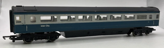 HORNBY R439 B.R Inter-City Coach MK.3 Open Second OO Gauge Blue Grey ...