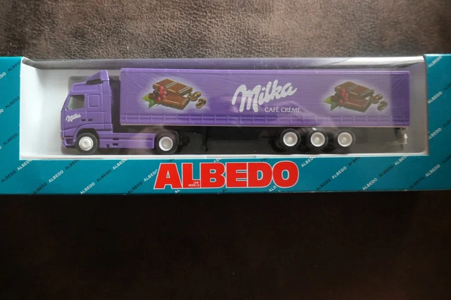 ALBEDO VOLVO FH16 Koffersattelzug '' Milka Cafe Creme '' EUR 8,00 ...