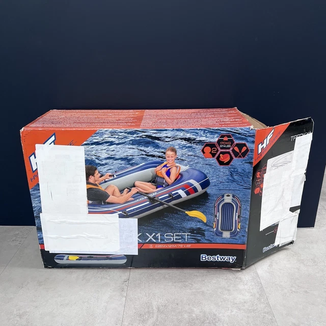 BESTWAY HYDRO-FORCE TRECK X1 zattera gonfiabile 2 persone barca ...