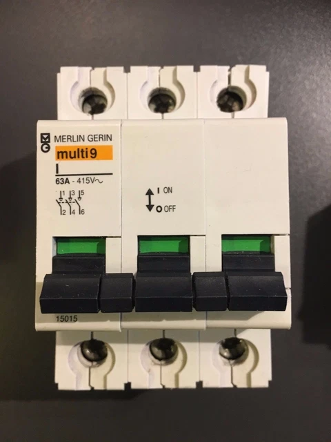MERLIN GERIN MULTI9 I 15015 Interrupteur 63A 415V~ EUR 15,00 - PicClick FR