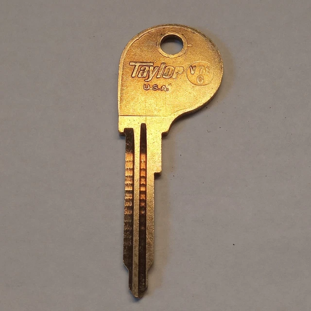 VINTAGE VW Volkswagon Taylor Key blank V78G $9.99 - PicClick