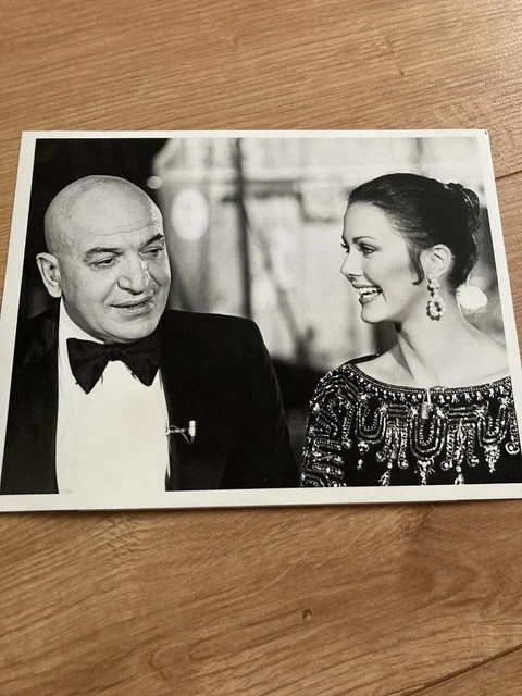 LYNDA CARTER & Telly Savalas - very rare original press photograph ...