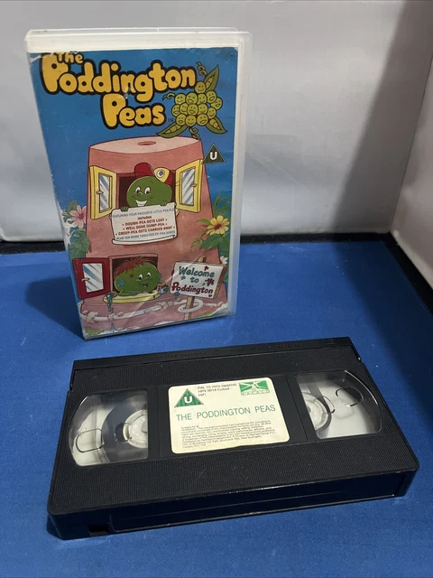 THE PODDINGTON PEAS VHS Video Tape - 1989 Vintage £50.00 - PicClick UK