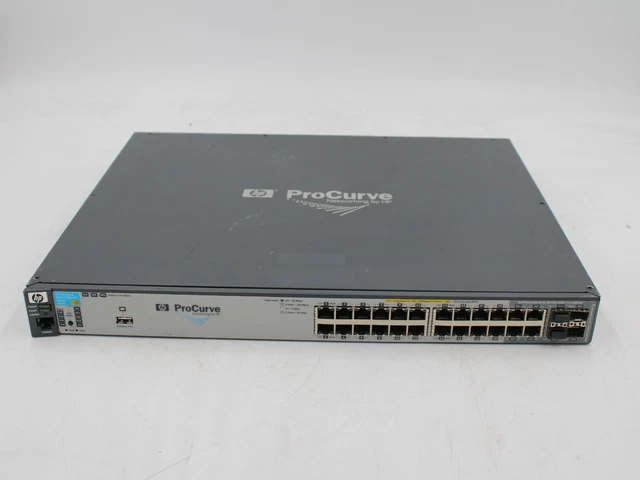 HP PROCURVE 2910AL-24G-POE+ J9146A 24 Port PoE Gigabit Ethernet Switch ...