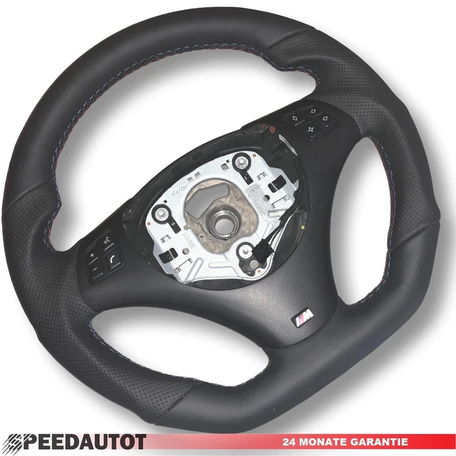 MISE AU POINT Aplati Volant pour BMW M-POWER E81 E82 E84 E87 E88 E90 E91 E92 E93 EUR 380,12 ...