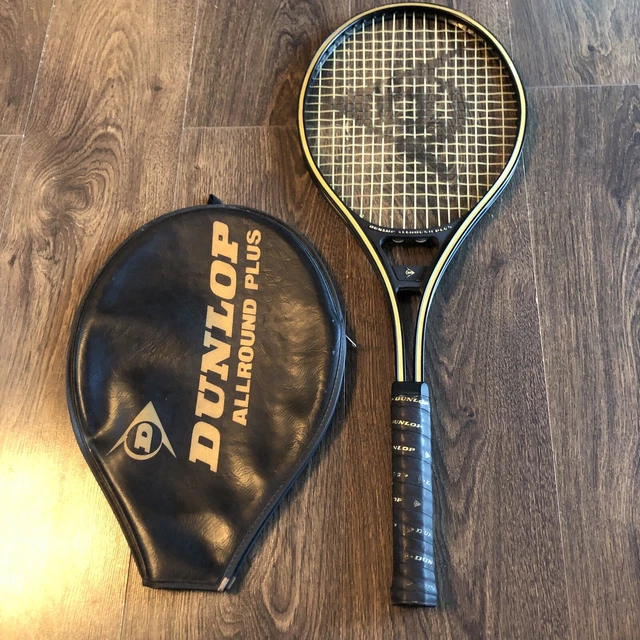 VINTAGE DUNLOP ALLROUND Plus Tennis Racket 70s/80s With Original Grip ...