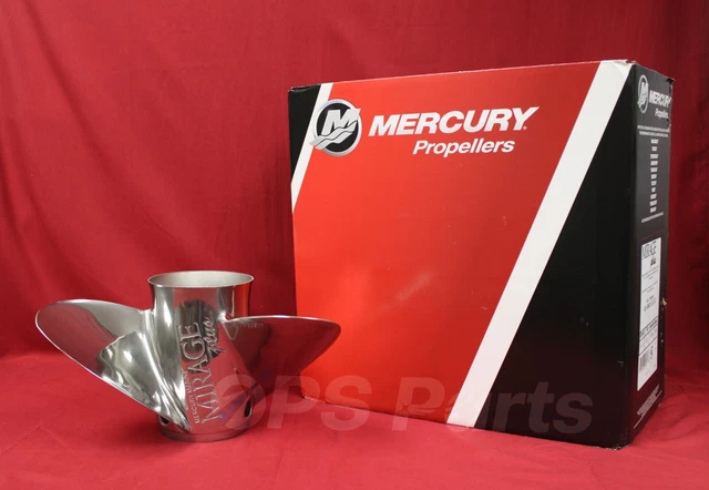 MERCURY MIRAGE PLUS Propeller 17" Pitch - LH - P/N: 48-8M0151303 - New ...