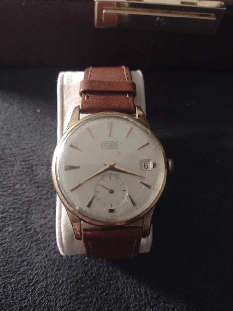 A RARE SERVICED ARSA DH WW2 German Military Patina Swiss Made Rist ...