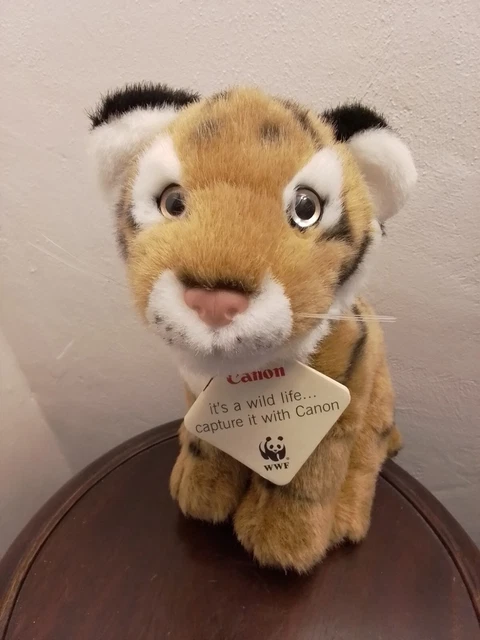 VINTAGE ANNA CLUB Plush Canon WWF Tiger Cub Soft Toy (1986) £12.50 ...
