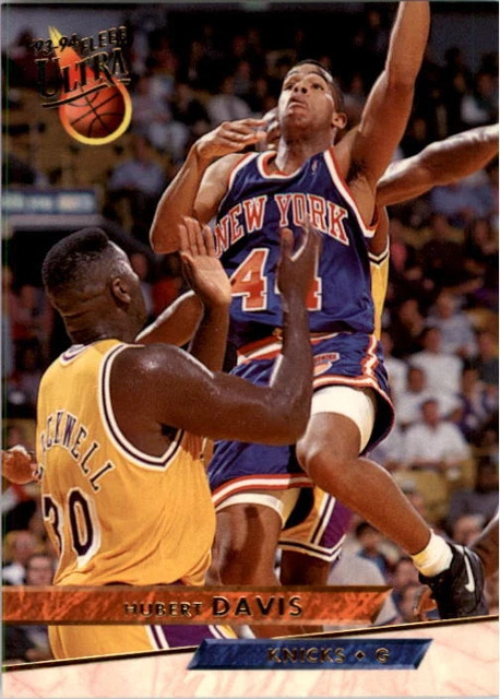 1993-94 ULTRA NEW York Knicks Basketball Card #126 Hubert Davis EUR 1 ...