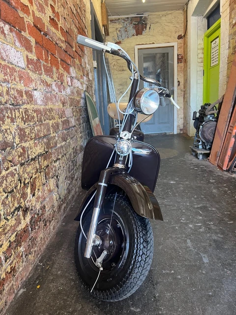 1953 LAMBRETTA MODEL E 125cc, UK registered-100% italian Innocenti ...