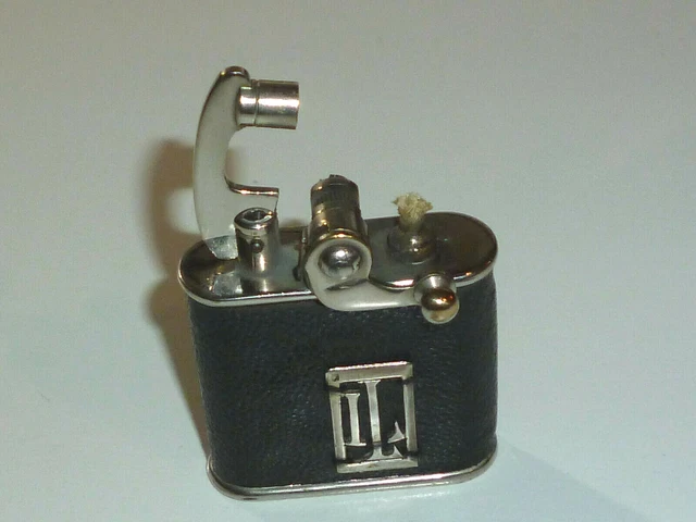 COLIBRI SEMI-AUTOMATIC LIGHTER "Kickstarter" With Leather Coat -1930 ...